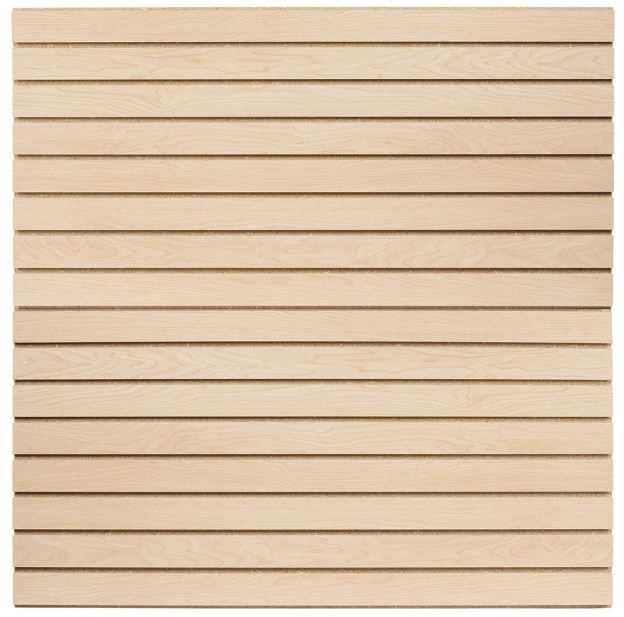 Flakeboard America WP SW HRM Slatwall - 3/4" x 4' x 8' Hardrock Maple 3 ...