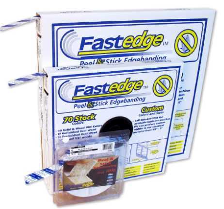 FastCap FESP15/16-50-WH PVC 15/16 Fastedge PSA White 50' Roll - Peel ...