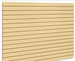 Flakeboard America WP SW Slatwall - 3/4'' x 4' x 8' Paint Grade 3'' O.C ...